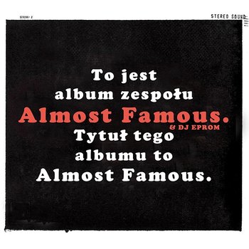 Almost Famous - Almost Famous - Reviews - Album of The Year