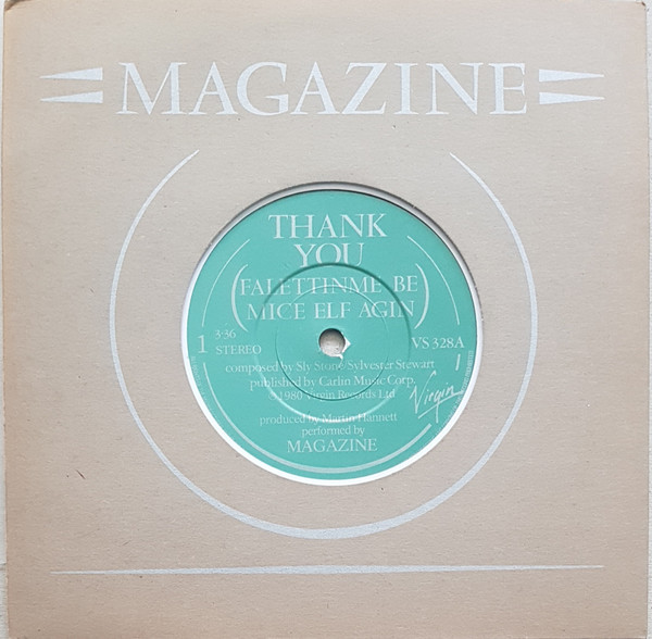 Magazine - Thank You (Falettinme Be Mice Elf Agin) - Reviews - Album of ...