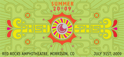 Phish - Jul 31, 2009 | Red Rocks Amphitheatre, Morrison, CO - Reviews ...