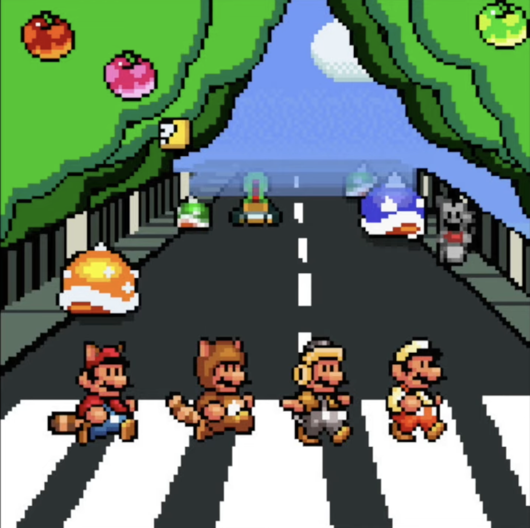 Caelan Register - Abbey Road by the Beatles but with the Super Mario 64 ...