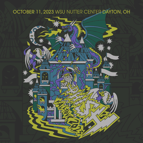 Phish - Oct. 11, 2023 | Wright State University Nutter Center, Dayton ...