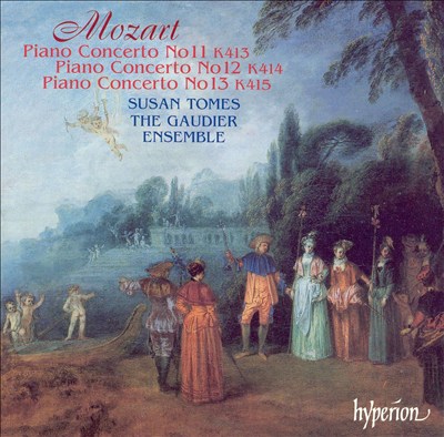Susan Tomes & Gaudier Ensemble - Mozart: Piano Concerto No. 11; Piano ...