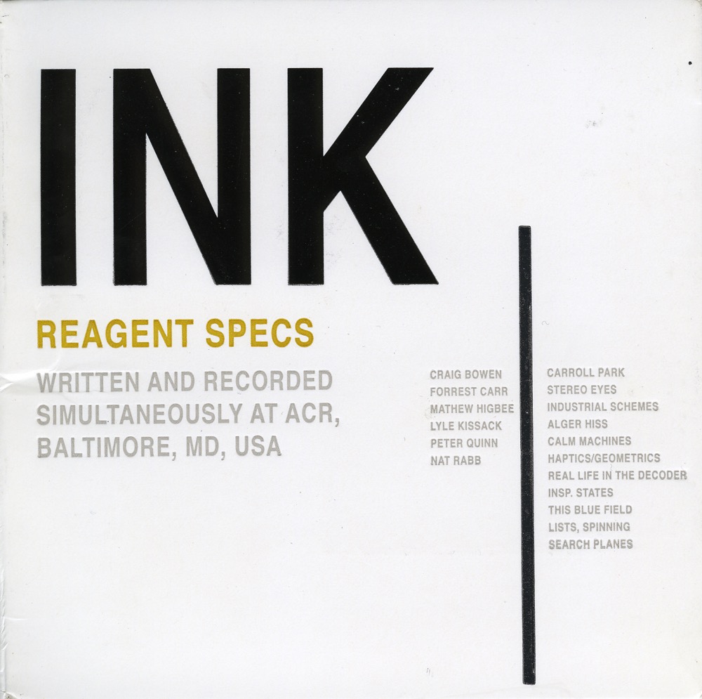 Ink - Reagent Specs - Reviews - Album of The Year