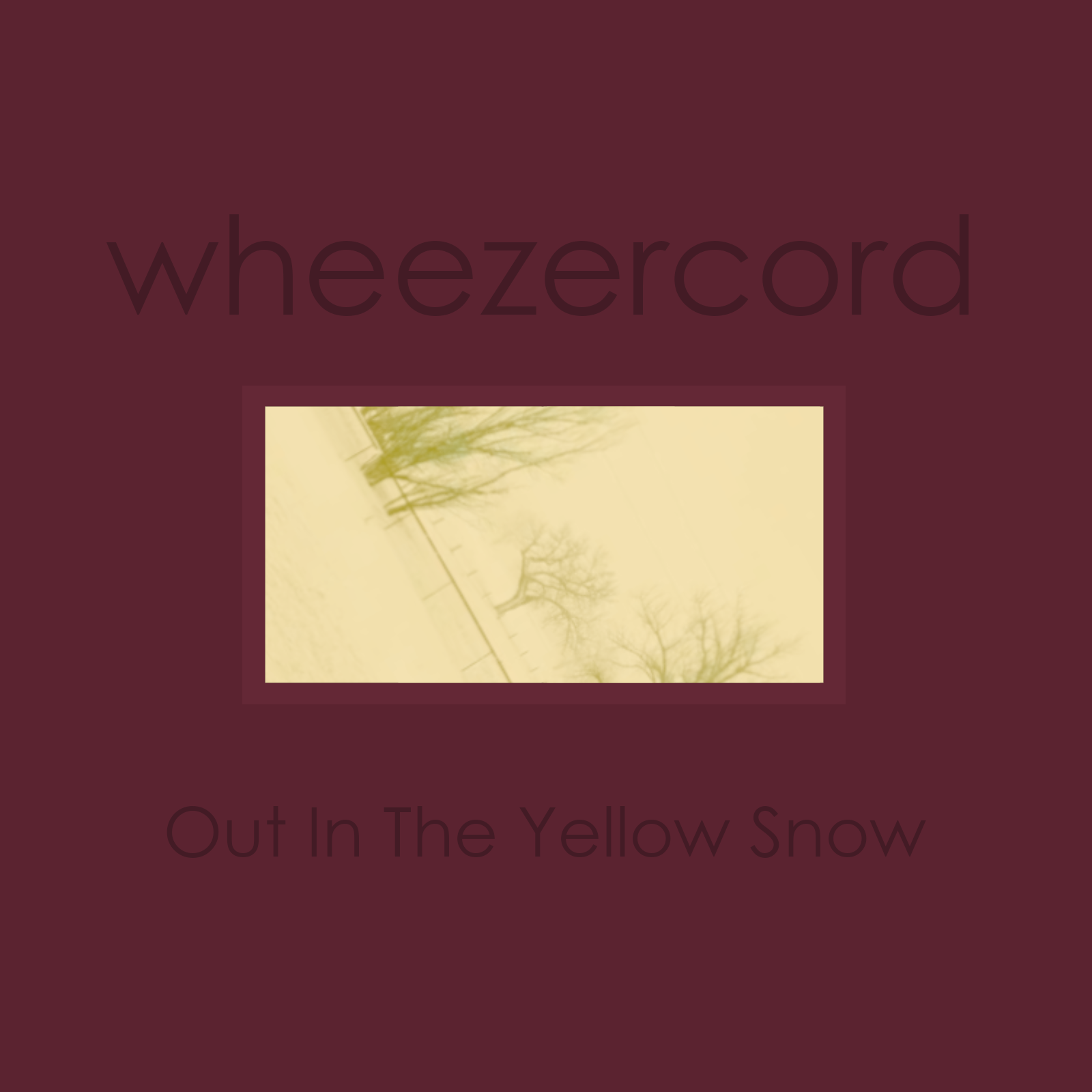 Wheezercord The Piss Album Live Out In The Yellow Snow In The Toilet Again Wheezercord