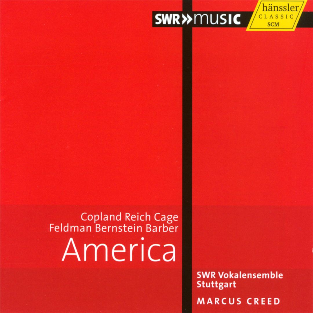 SWR Vokalensemble Stuttgart & Marcus Creed - America - Reviews - Album ...