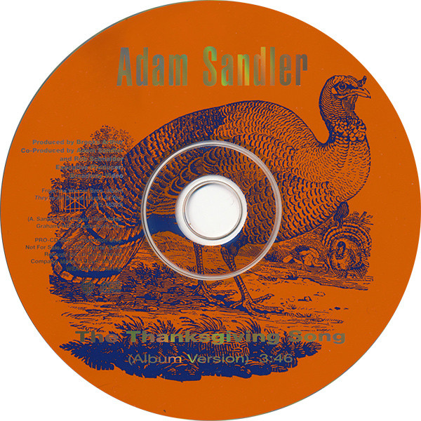 Adam Sandler - The Thanksgiving Song (Single) - Reviews - Album of The Year