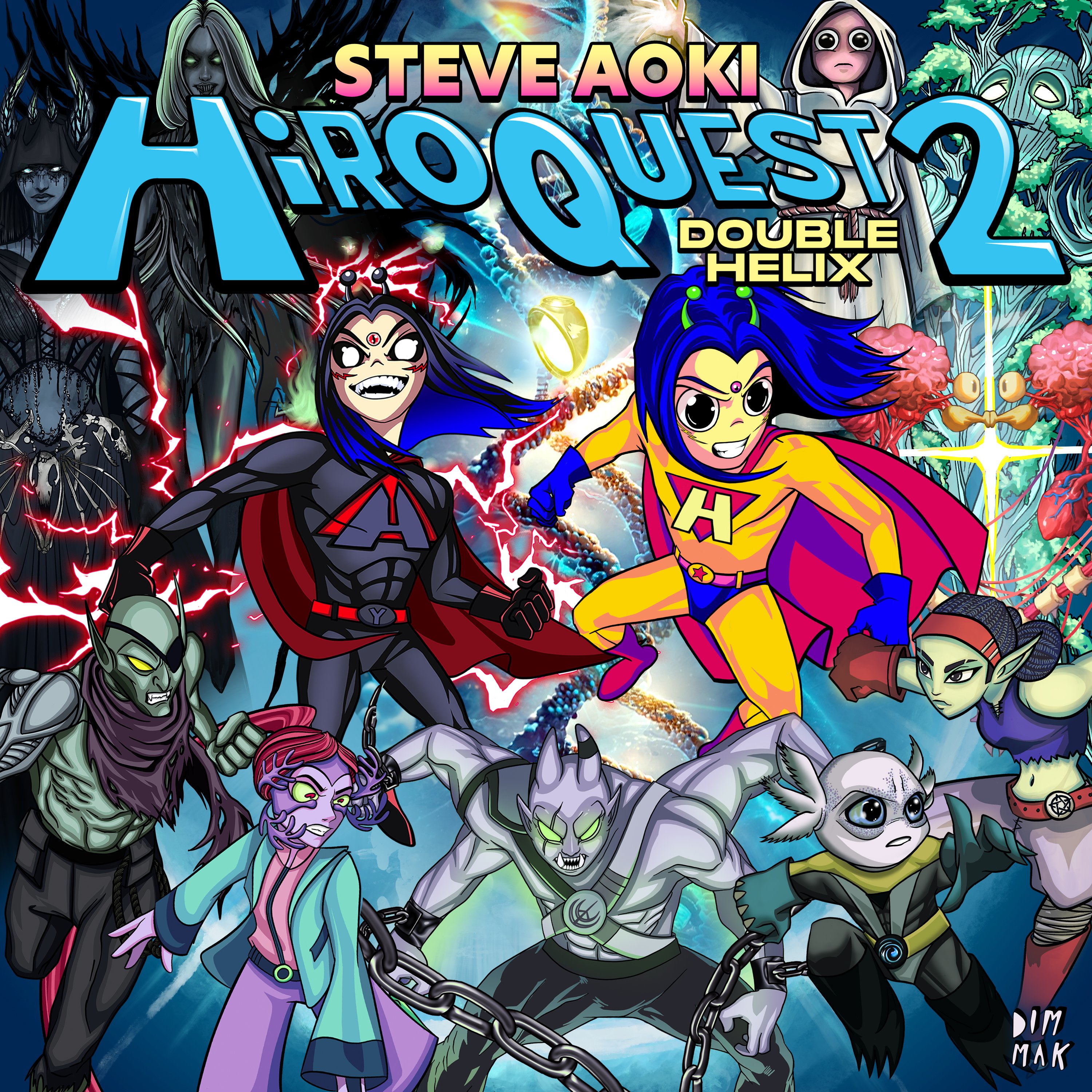 Steve Aoki - HiROQUEST 2: Double Helix - Reviews - Album of The Year