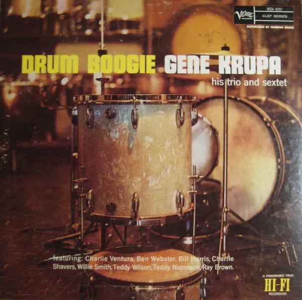 Gene Krupa, His Trio and Sextet - Drum Boogie - Reviews - Album of The Year