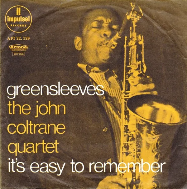The John Coltrane Quartet - Greensleeves (Single) - Reviews - Album of ...