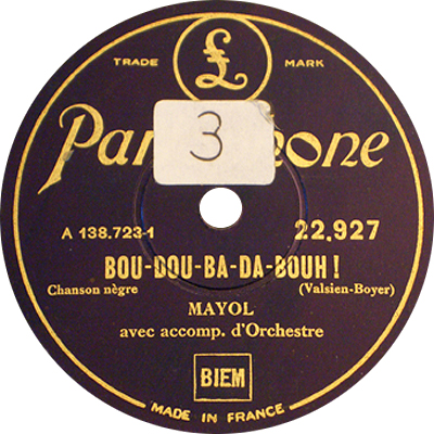 Félix Mayol - Bou-dou-ba-da-bouh! / À la cabane bambou - Reviews ...