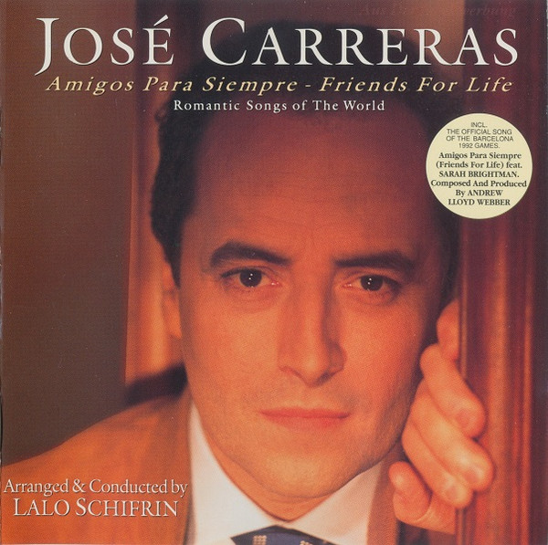 José Carreras - Amigos Para Siempre (Friends For Life) - Romantic Songs ...