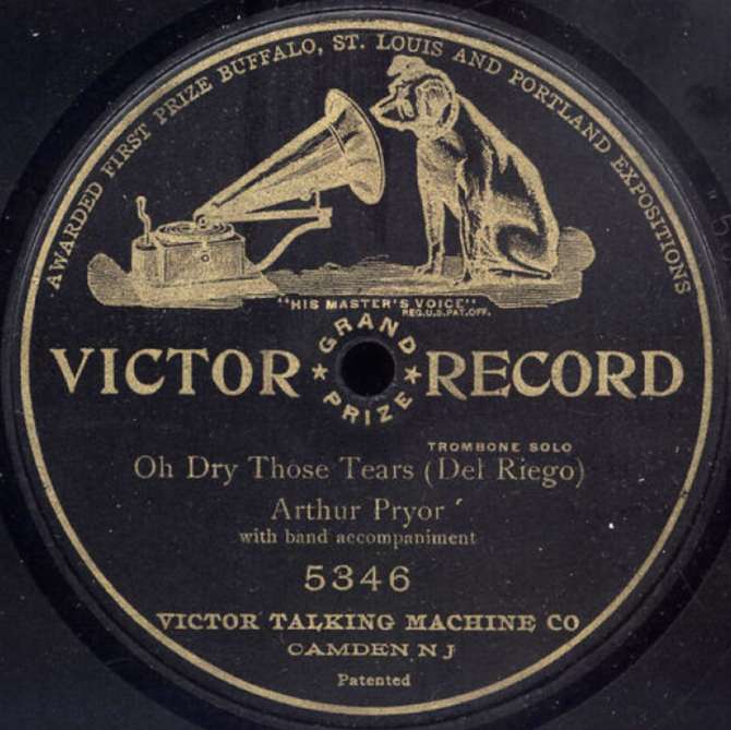 Arthur Pryor's Band - Oh Dry Those Tears (Del Riego) - Reviews - Album ...