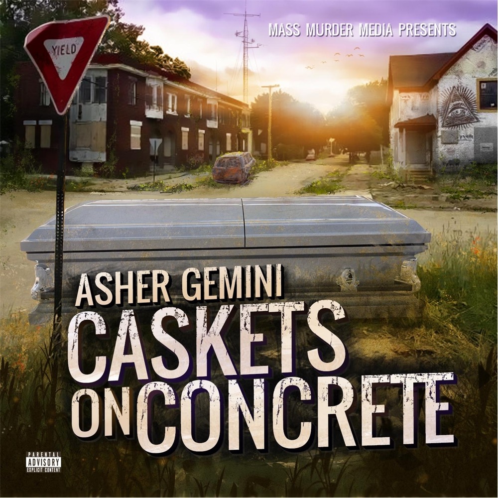 Asher Gemini - Caskets on Concrete - Reviews - Album of The Year