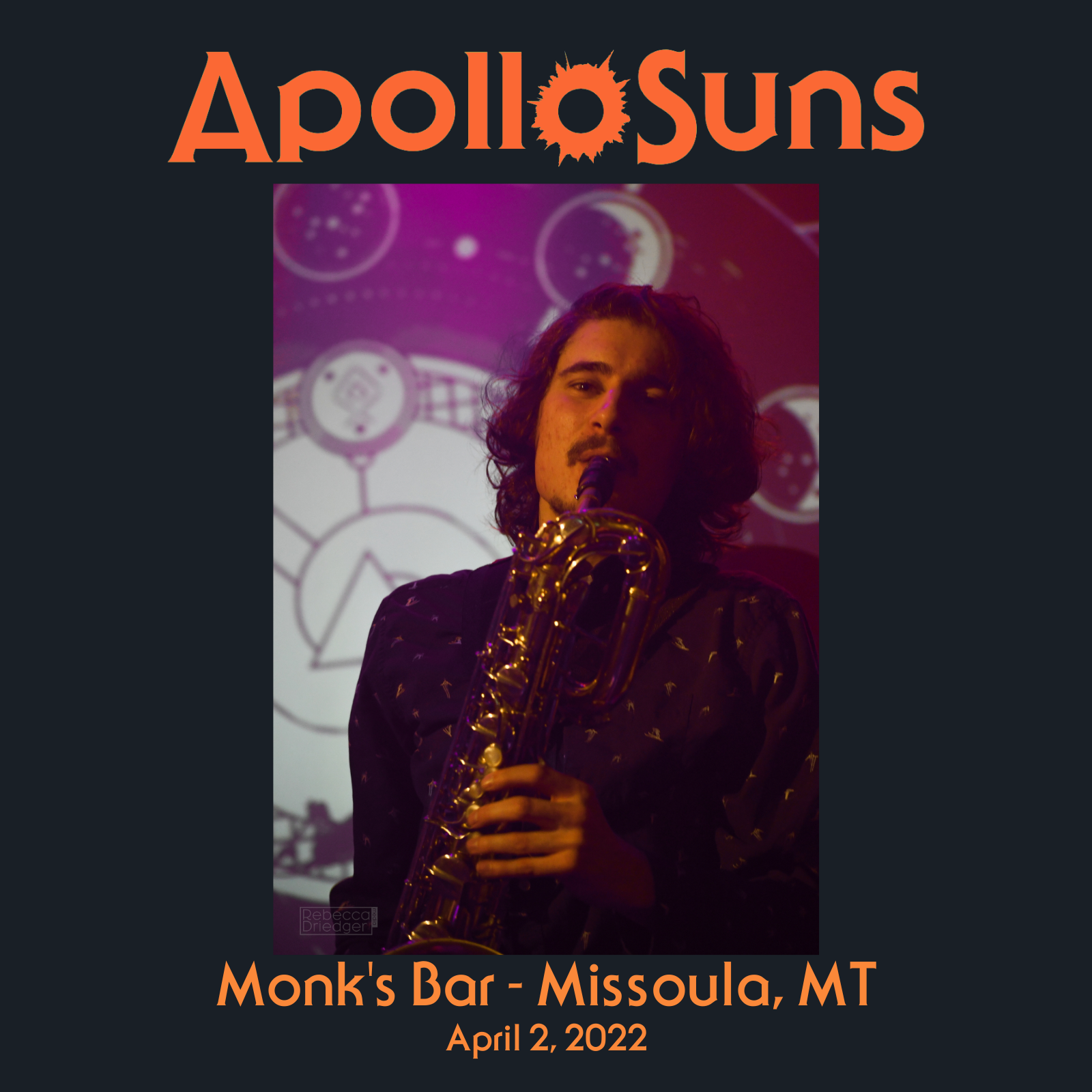 Apollo Suns - Missoula - 04 / 02 / 22 - Monk's Bar - Reviews - Album of ...