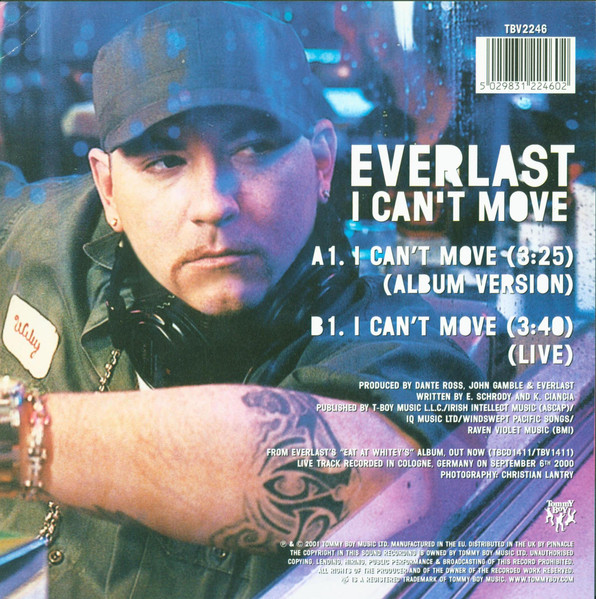 Everlast - I Can't Move - Reviews - Album of The Year
