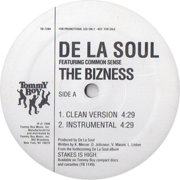 De La Soul - The Bizness - Reviews - Album of The Year