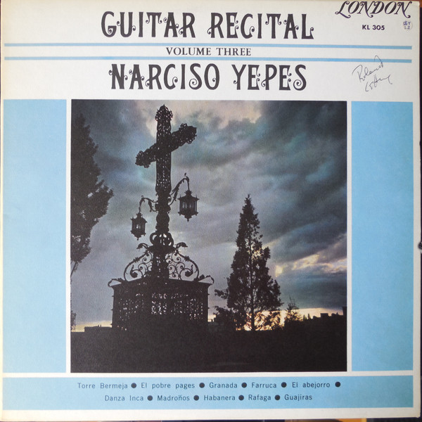 Narciso Yepes - Guitar Recital Volume Three - Reviews - Album of The Year