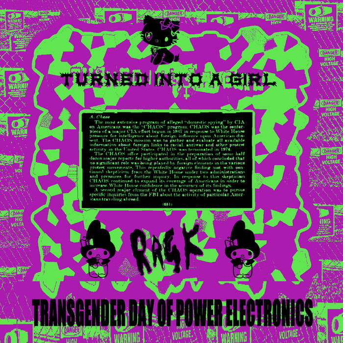 Ragk & Turned Into A Girl - Transgender Day Of Power Electronics ... Ragk & Turned Into A Girl - Transgender Day Of Power Electronics ...